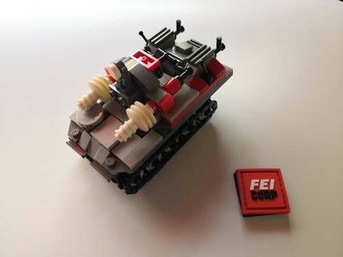 Command and Conquer: Red Alert 2 custom Soviet Tesla Tank (MBT) Lego ...
