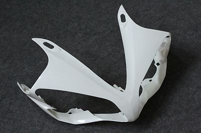 Unpainted White Front Upper Cowl Nose Fairing For YAMAHA YZF R1 2007 ...