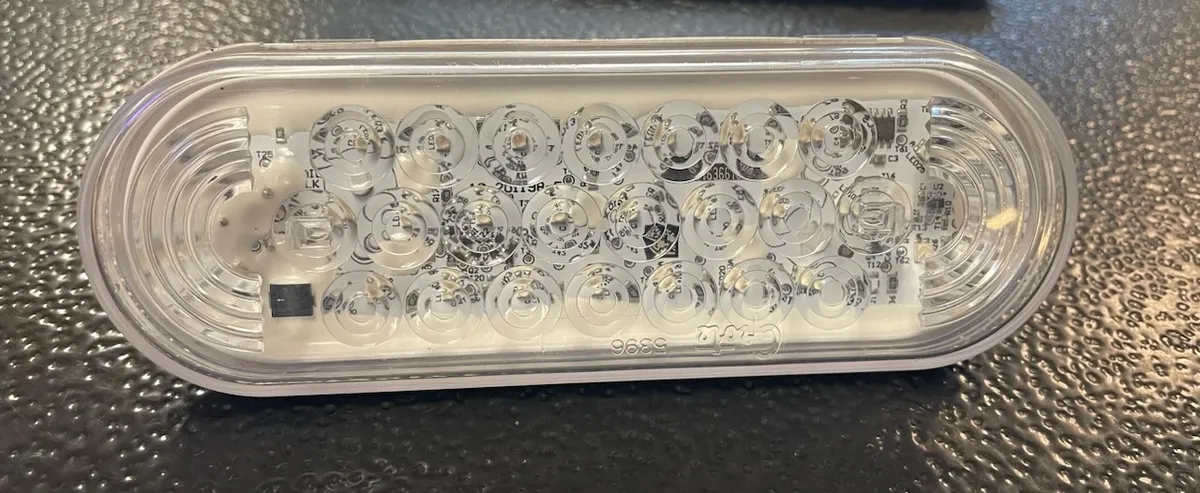 LANDOLL LIGHT STROBE YELLOW CLEAR LENS GR 187869 | eBay