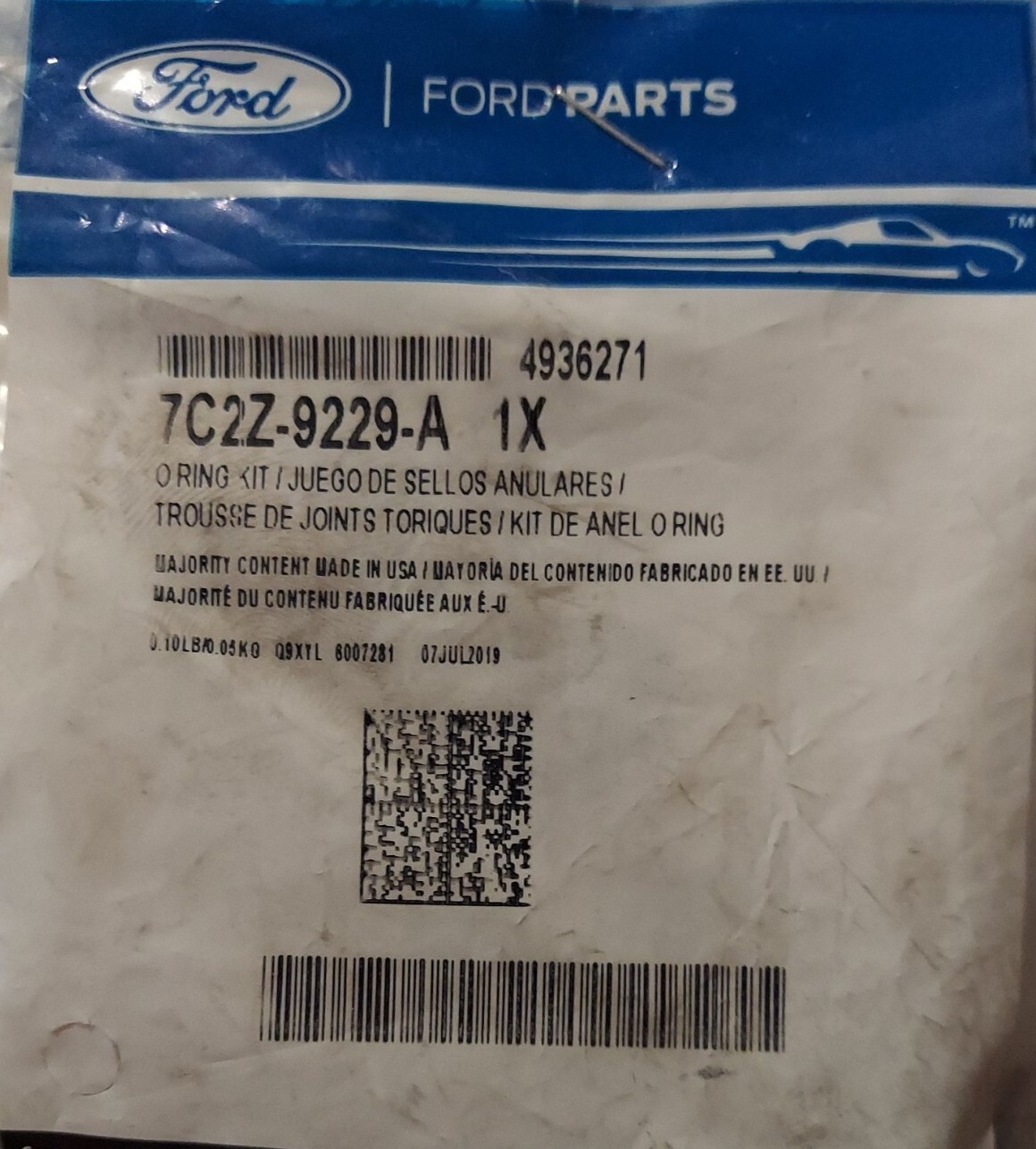 Lot of 16 - 2014-2020 Ford Fuel Injector O-Ring Seal Set 7C2Z-9229-A | eBay