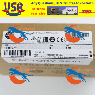 New 1756-L71 Controller 2 MB Processor New Sealed PLC | eBay