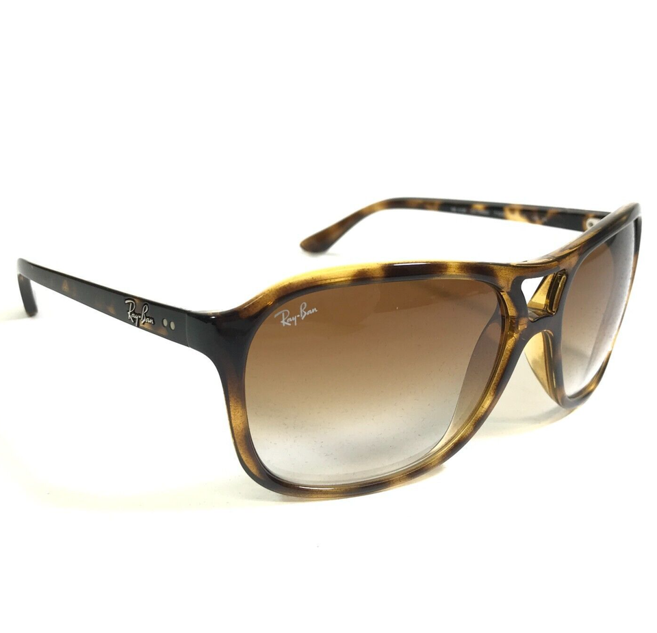 Ray-Ban Sunglasses RB4128 CATS 4000 710/51 Havana Aviators Brown ...