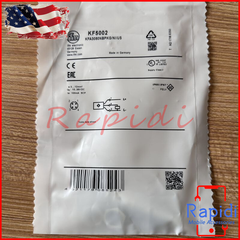 NEW For IFM Efector KF5002 Proximity Sensor Switch 10-36VDC 100mA 4Pin ...