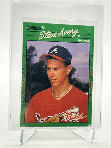 1990 Donruss the Rookies Steve Avery Rookie Card #42 Mint FREE SHIPPING ...