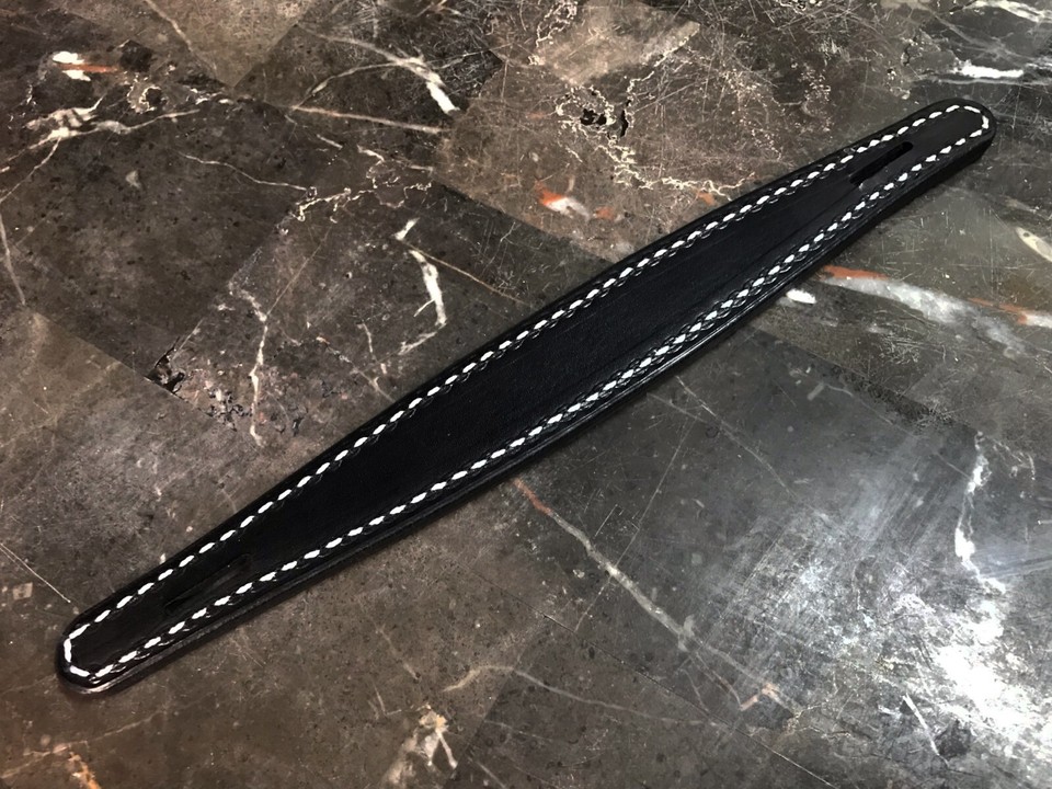 HANDMADE FULL GRAIN LEATHER AMP HANDLE FOR FENDER "TWEED" AMP - MADE IN ...