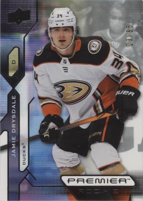 2021-22 Upper Deck Premier - Rookies Jamie Drysdale #114 Bronze /65 (RC ...