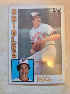 1984 TOPPS SAMMY STEWART #59 NM | eBay