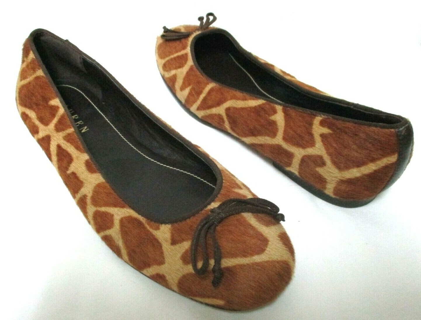 Lauren Ralph Lauren Alice giraffe pony calf hair fur … - Gem