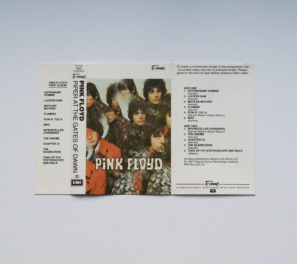 Pink Floyd - Piper at The Gates of Dawn - Cassette Tape | eBay