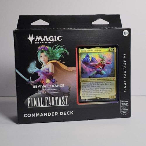 Commander Deck Revival TRANCE - Final Fantasy Magic The Gathering Tcg ...