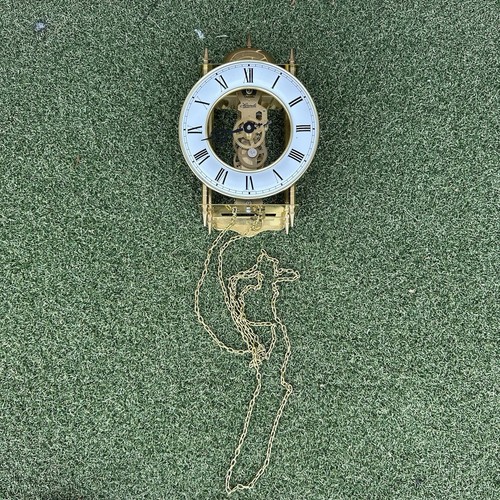 Franz Hermle Germany Mantle Skeleton Clock 701-781 For Parts or Repair ...