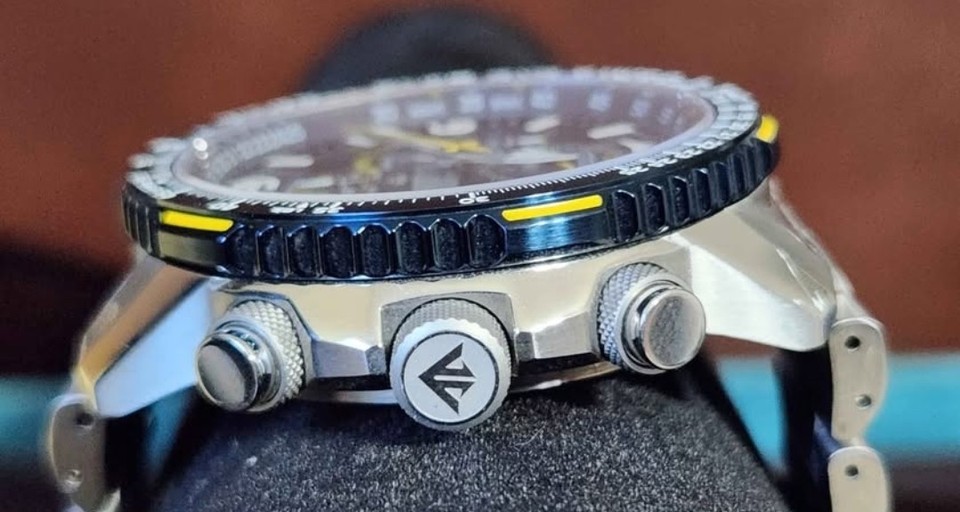 CITIZEN PRO MASTER SKY Hawk Blue Angels Watch Atomic Time Edition Eco ...