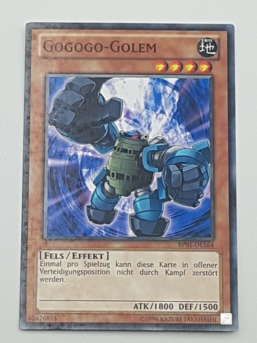 Yu-Gi-Oh! Einzelkarte Gogogo-Golem bespielt | eBay.de