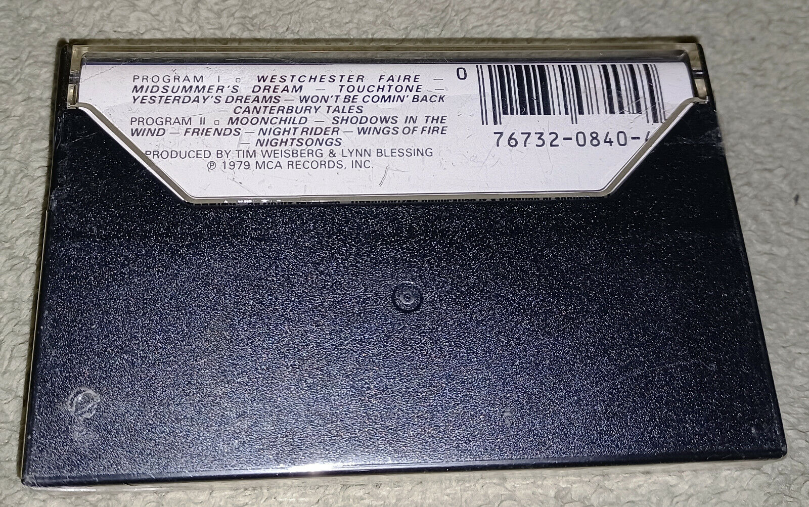 Tim Weisberg Night Rider Cassette/Tape 1979 MCA Records NEW Partial ...