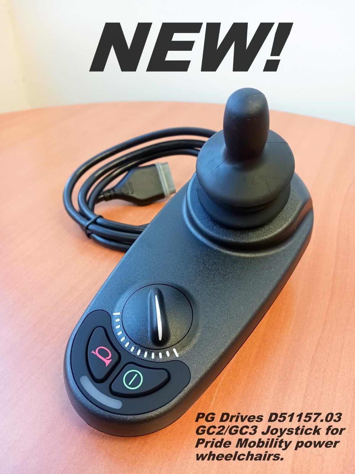 D51157.03 Gc2 Pride Jazzy Select Joystick Hand Controller PG Drives 4 ...