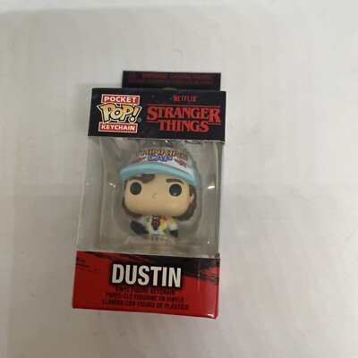 Dustin Stranger Things Pocket Pop! Key Chain w/ case 889698623834| eBay