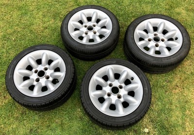 4x GENUINE CLASSIC ROVER MINI COOPER SPORT SPORTSPACK 13" MINILITE ...
