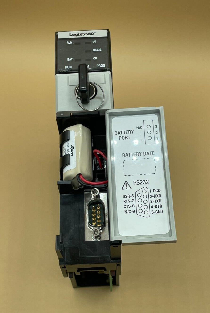 Allen Bradley ControlLogix 5550 Processor 1756-l1/a Rev A01 90 Day for ...