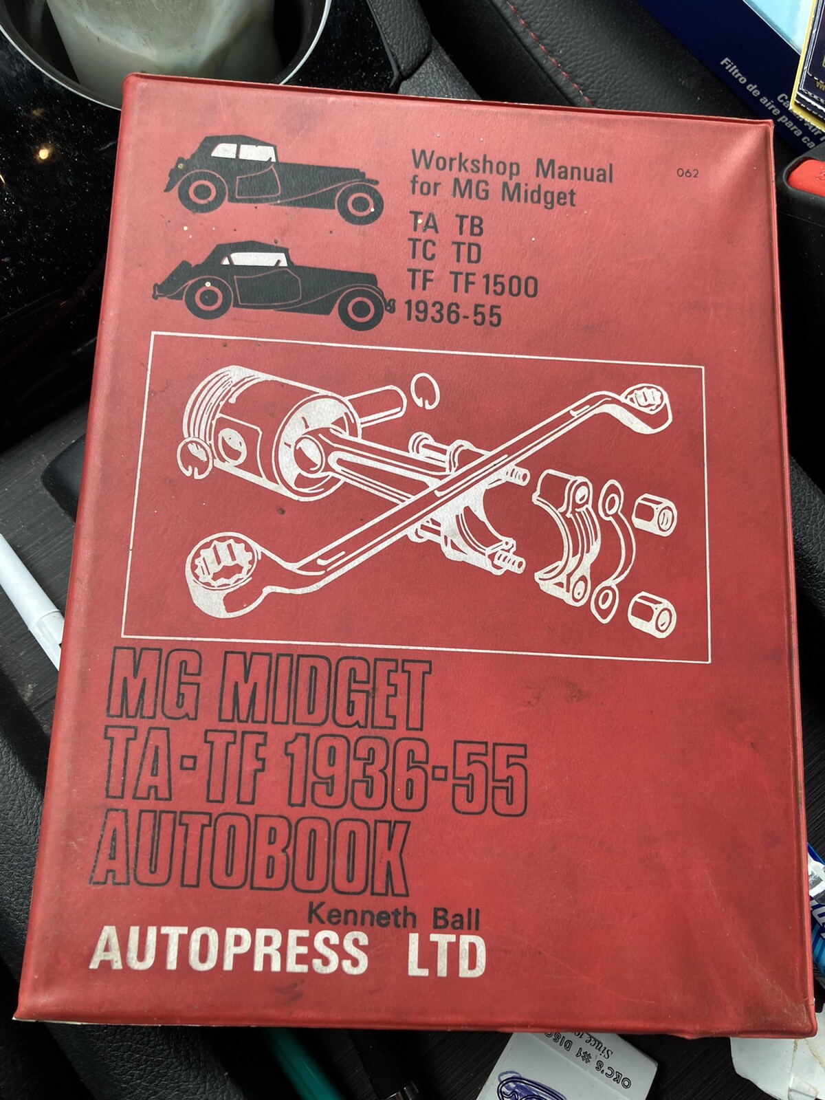 MG Midget Autobook Workshop Manual TA TB TC TD TF TF-1500 1936-1955 for ...