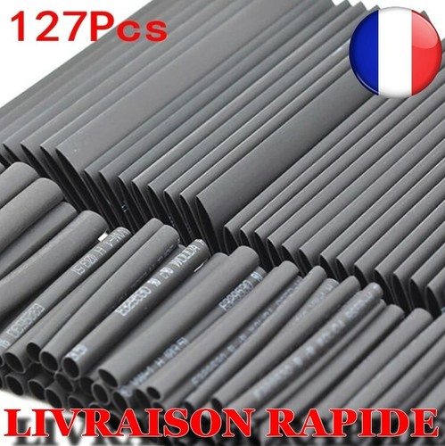 127 PCS Thermo Retractable Tube Sleeves 2:1 DIY Electronic Cable Kit | eBay