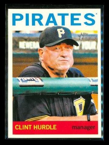 2013 TOPPS HERITAGE Baseball Trading Card #143 CLINT HURDLE Pirates ...