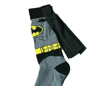 Batman Cape Adult Crew Socks DC Comics A14 | eBay