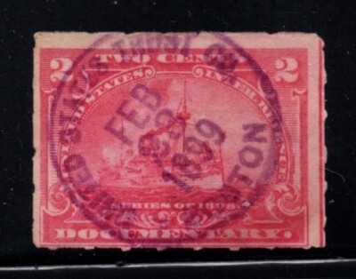 Top-Notch R164 SON Topical - US Trust Co Dated 2/28/1899 - Ship | eBay