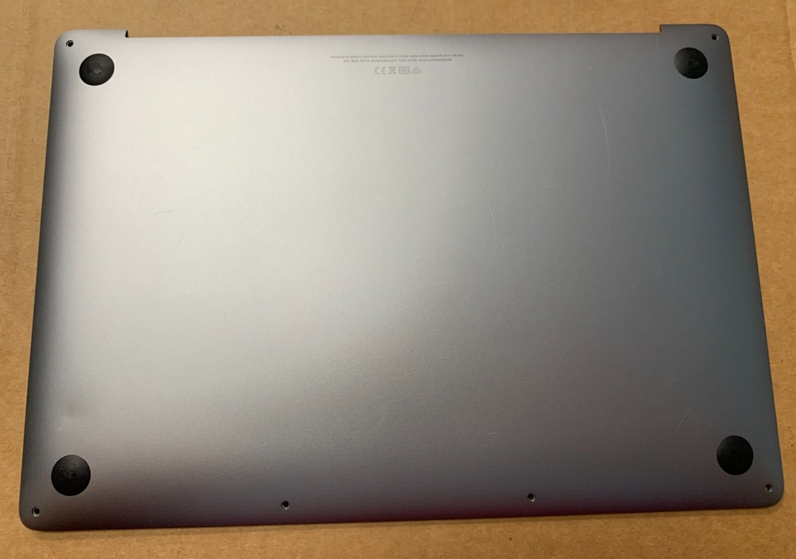 🔥APPLE MACBOOK PRO 13" A2338 2020 EMC 3578 BOTTOM CASE 613-13916-A ...