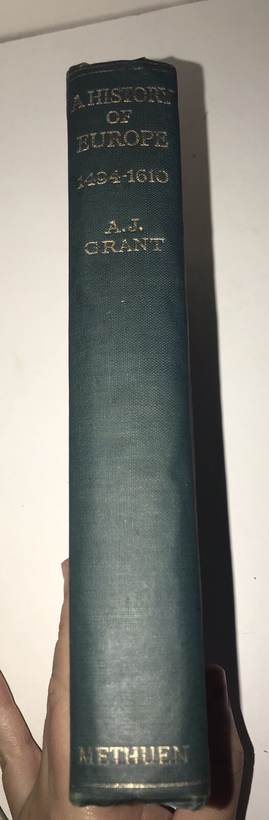 HISTORY OF EUROPE 1494-1610 Book A.J. Grant 1948 Vol. 5, 4th Edn. HC 9780732927851 | eBay Australia