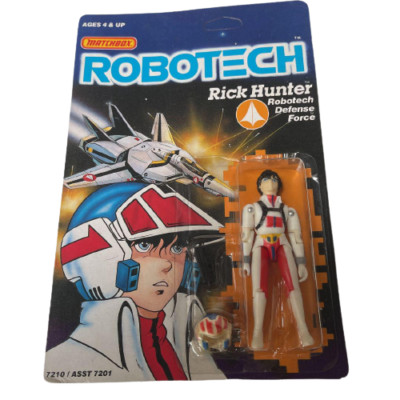 Matchbox Robotech Rick Hunter Macross Action Figure | eBay