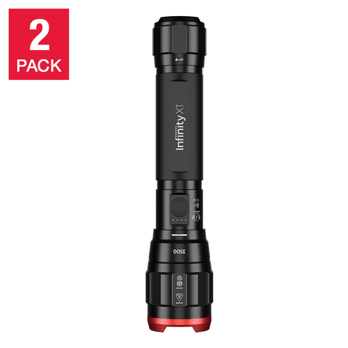 Infinity X1 3500L Dual Power Focusing Flashlight, 2-pack 726084400986| eBay