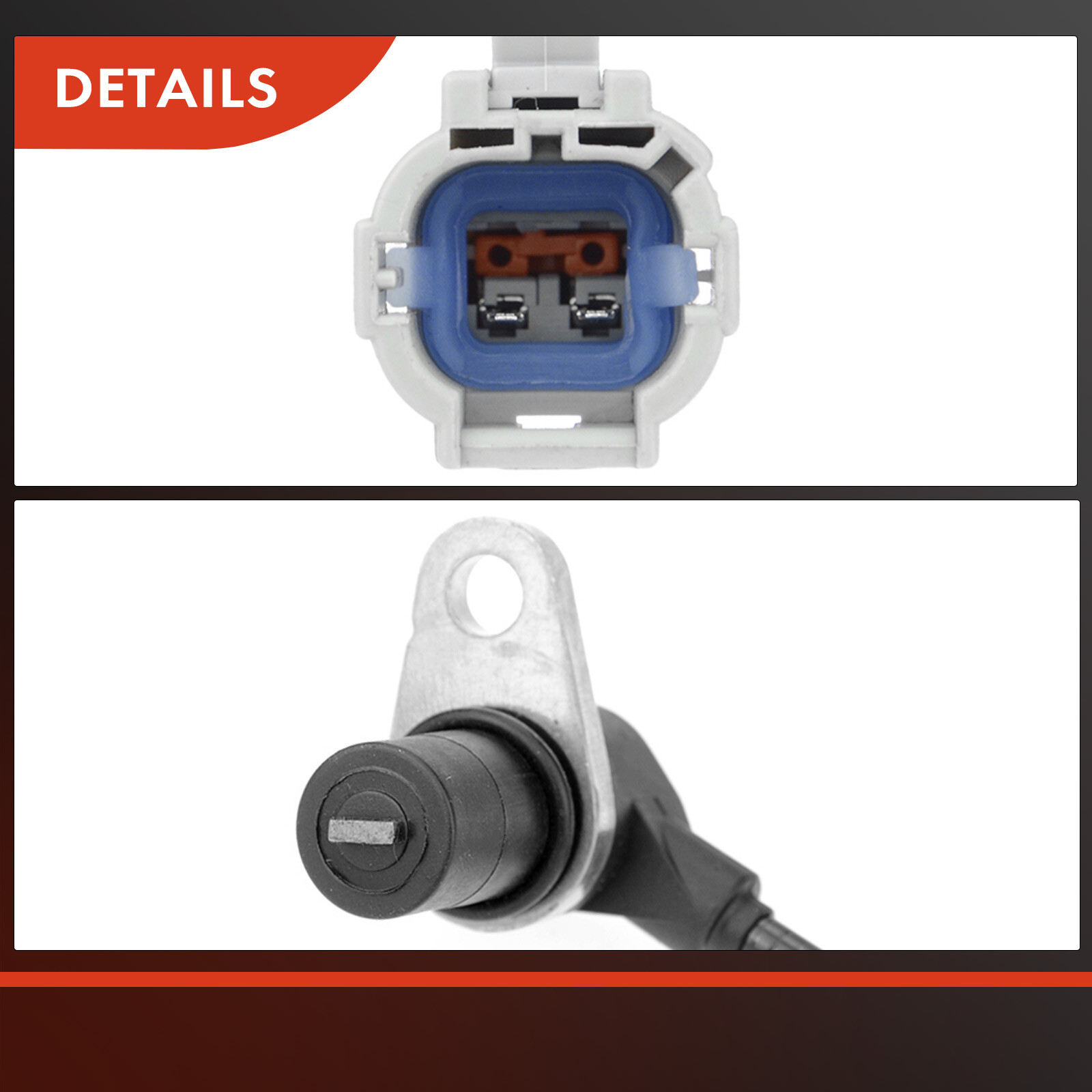 2x Rear Right and Left ABS Sensors for Nissan Patrol GU/GR Y61 Series ...