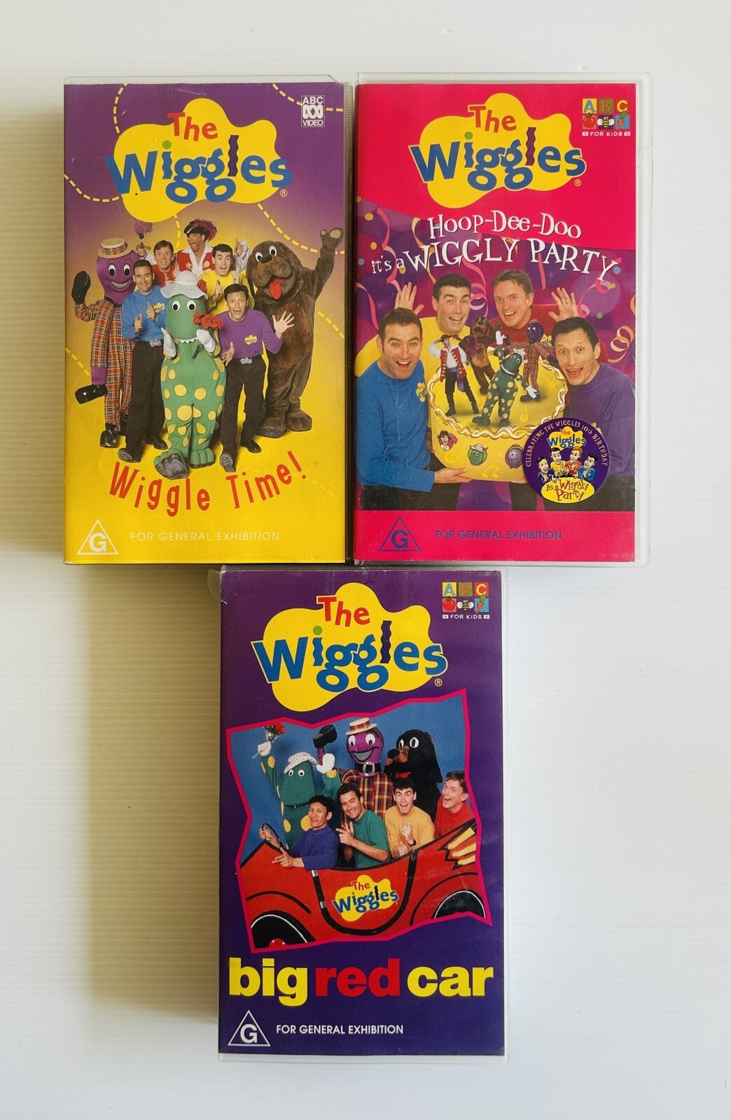 The Wiggles VHS Video Collection - x 3 ABC | Grelly USA
