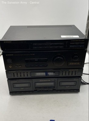 Pioneer RX-1320 Home Stereo Double Cassette Deck Receiver Audio System ...