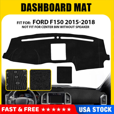 Dashboard Cover Fit For 2015 -2017 2018 Ford F150 Dash Cover Mat ...