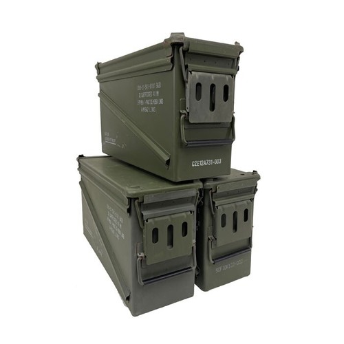 3 cans! 40MM Ammo Cans-Grade 1 Best on eBay! Empty | eBay