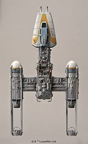 BANDAI Star Wars 1/72 BTL-A4 Y-Wing Attack Starfighter Plastic Model ...