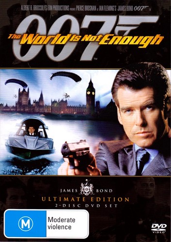 The World Is Not Enough (1999) DVD Ultimate Edition 2-Disc Set - Pierce ...