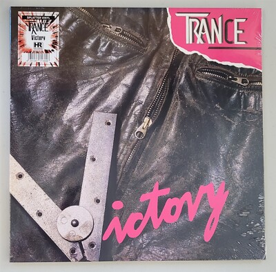 Trance Victory Ultra Clear/ Red splatter Vinyl LP Record new | eBay