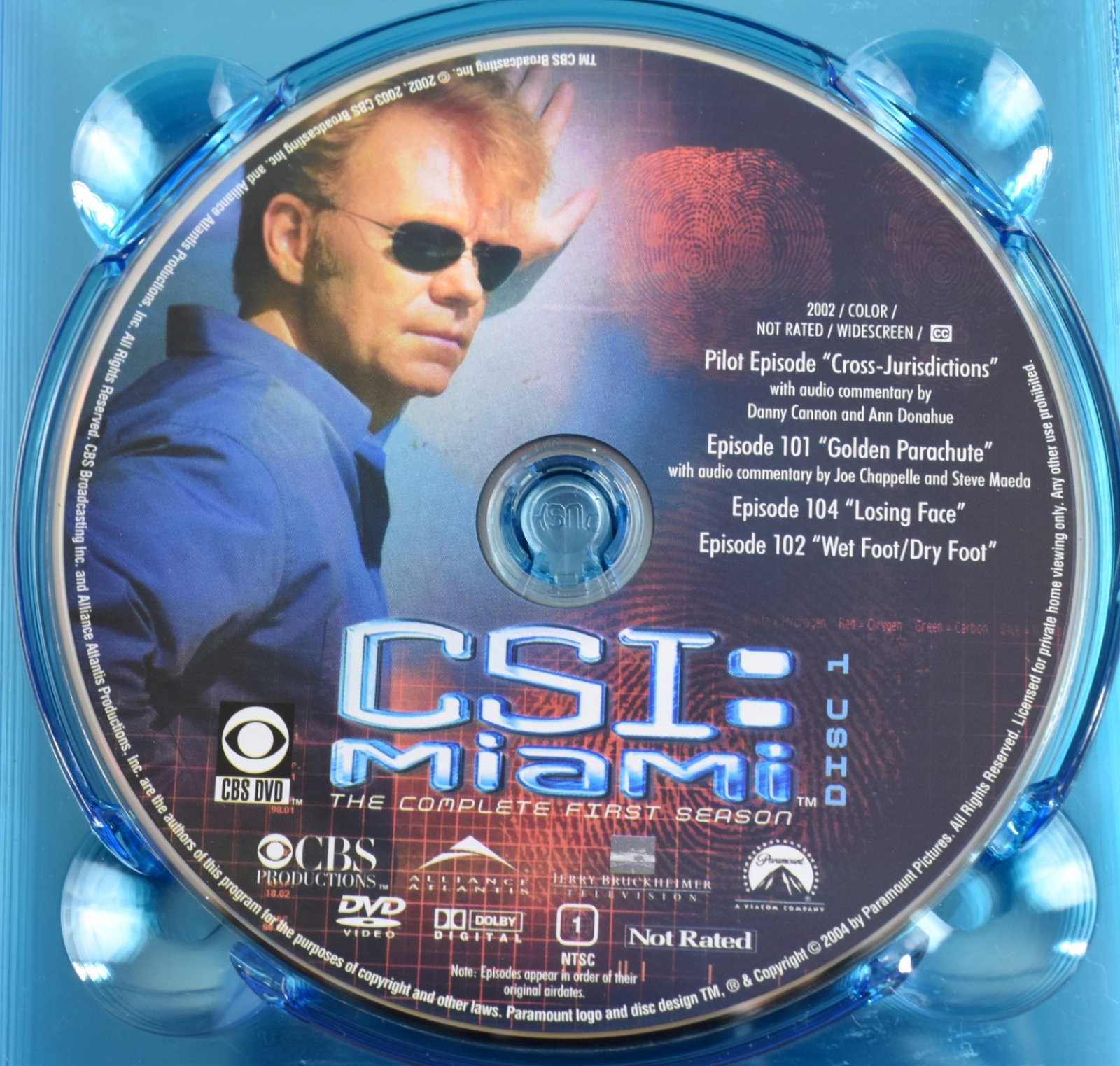 CSI: Miami - The Complete First Season (DVD, 2004, 7-Disc Set ...