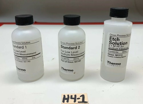 THERMO SCIENTIFIC Sodium Standard Solutions Kit Standard 1,2 Etch ...
