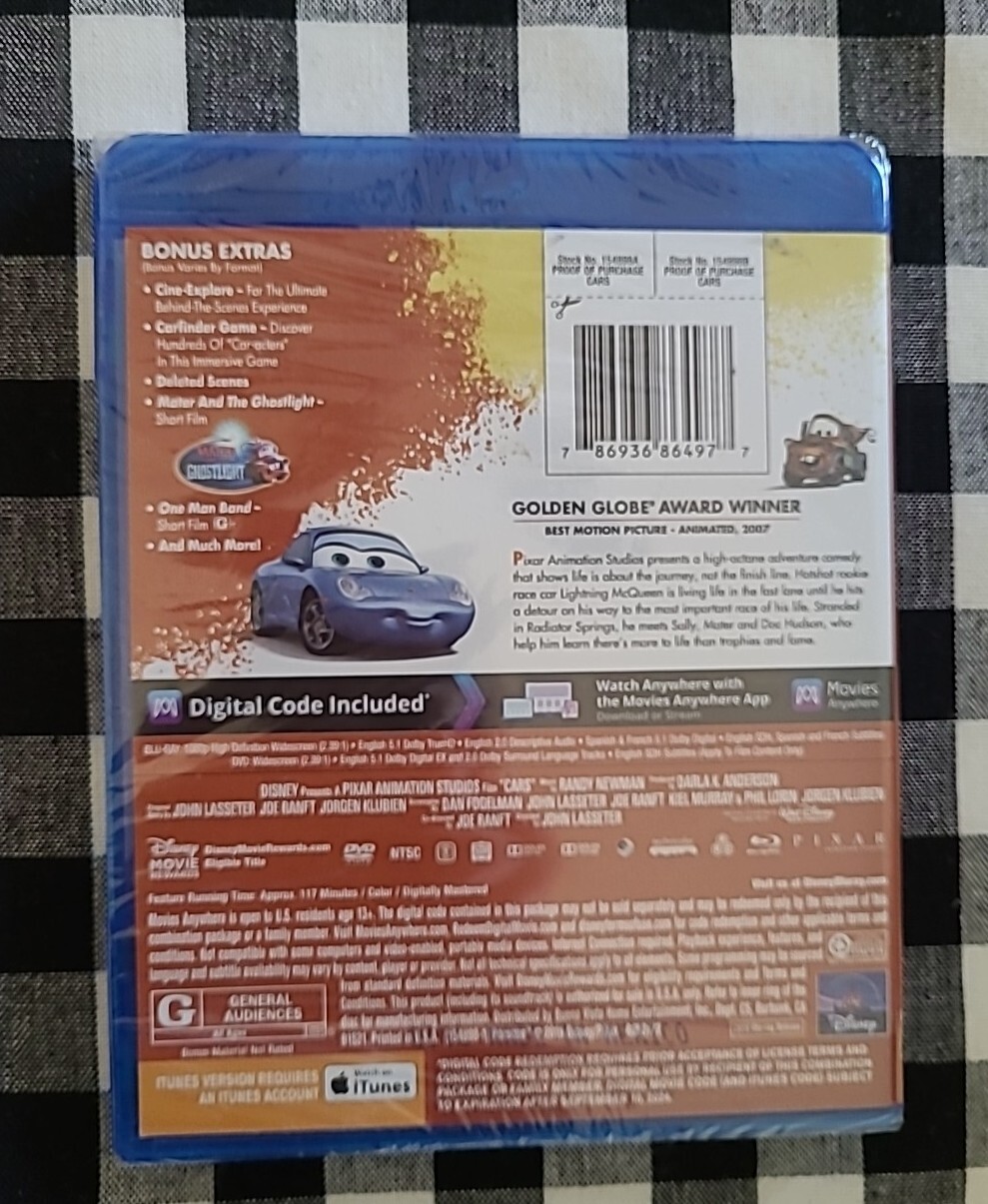 Cars (Blu-ray, 2006) for sale online | eBay