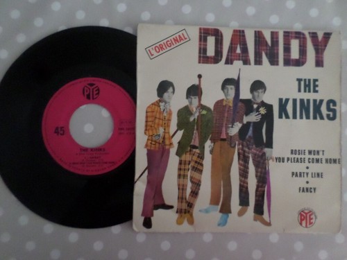 EP 45 tours THE KINKS PNV 24177 DANDY | eBay