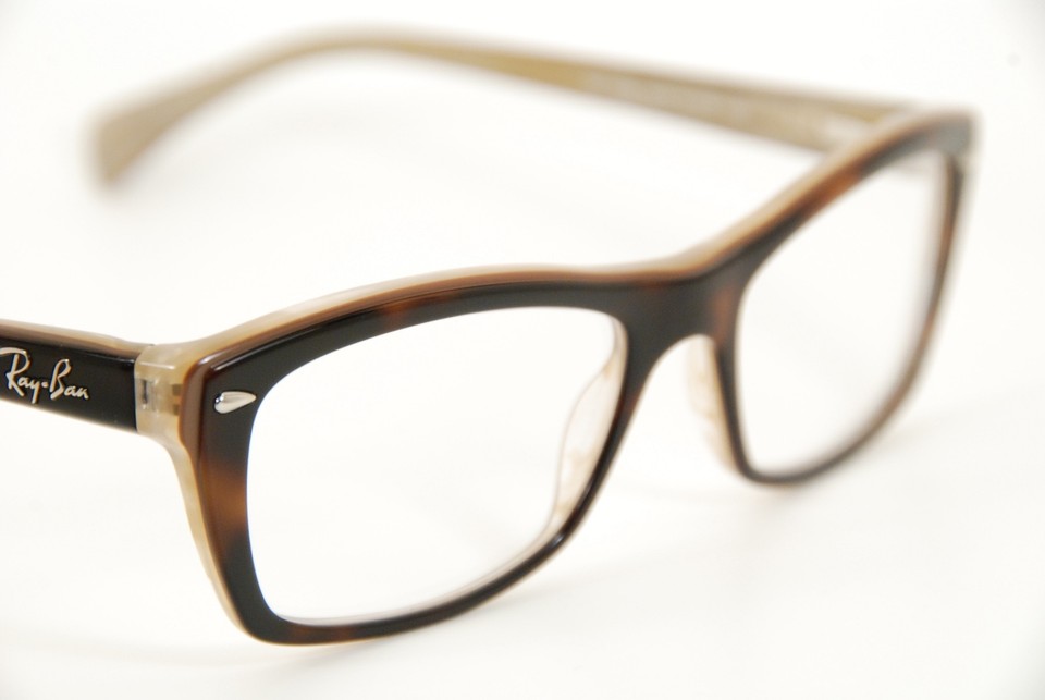 New Authentic Ray Ban RB 5255 5075 Dark Havana/Opal 51mm Frames ...