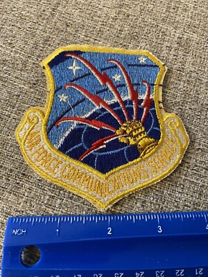US Air Force Communications Service Patch USAF INV9673 | eBay