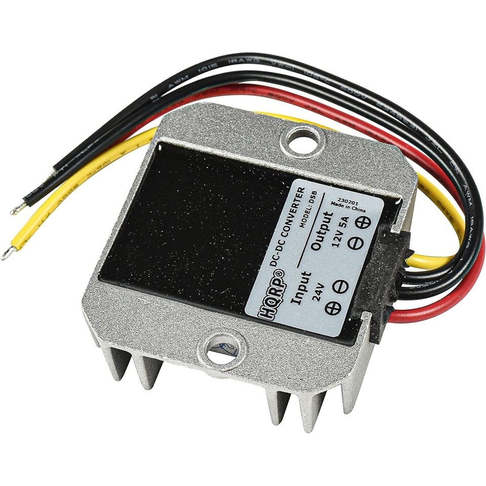 DC-DC 12/24V Step Down or Step Up Power Converters Waterproof Voltage ...