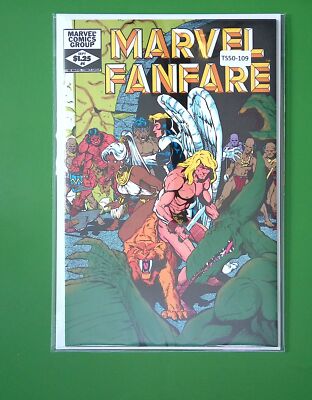 MARVEL FANFARE #4 VOL. 1 9.6+ 1ST APP MARVEL COMIC BOOK TS50-109 | eBay
