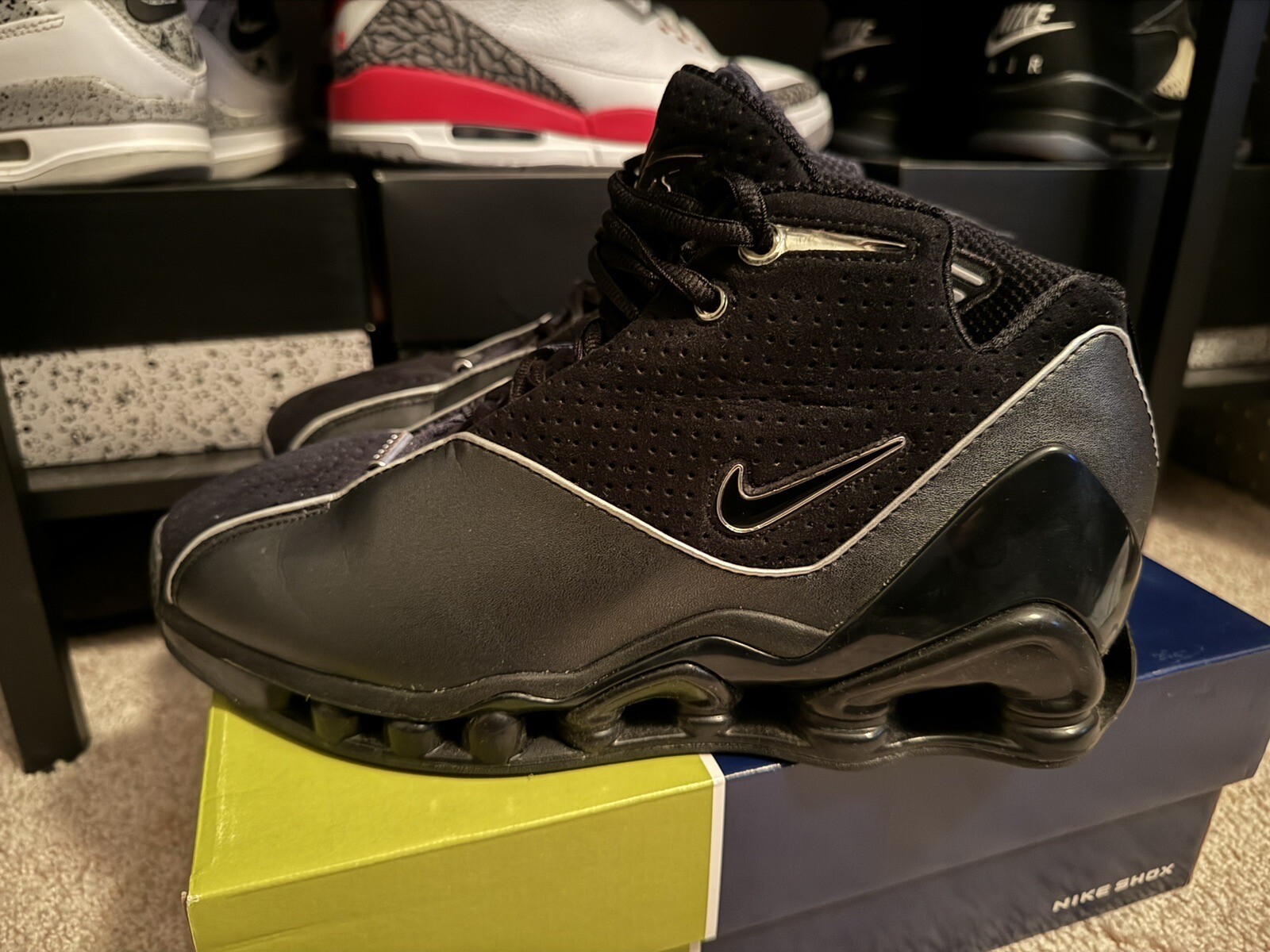 Nike Shox VC 2 Vince Carter II NDS Original Vintage Kobe Jordan 4 IV 5 ...