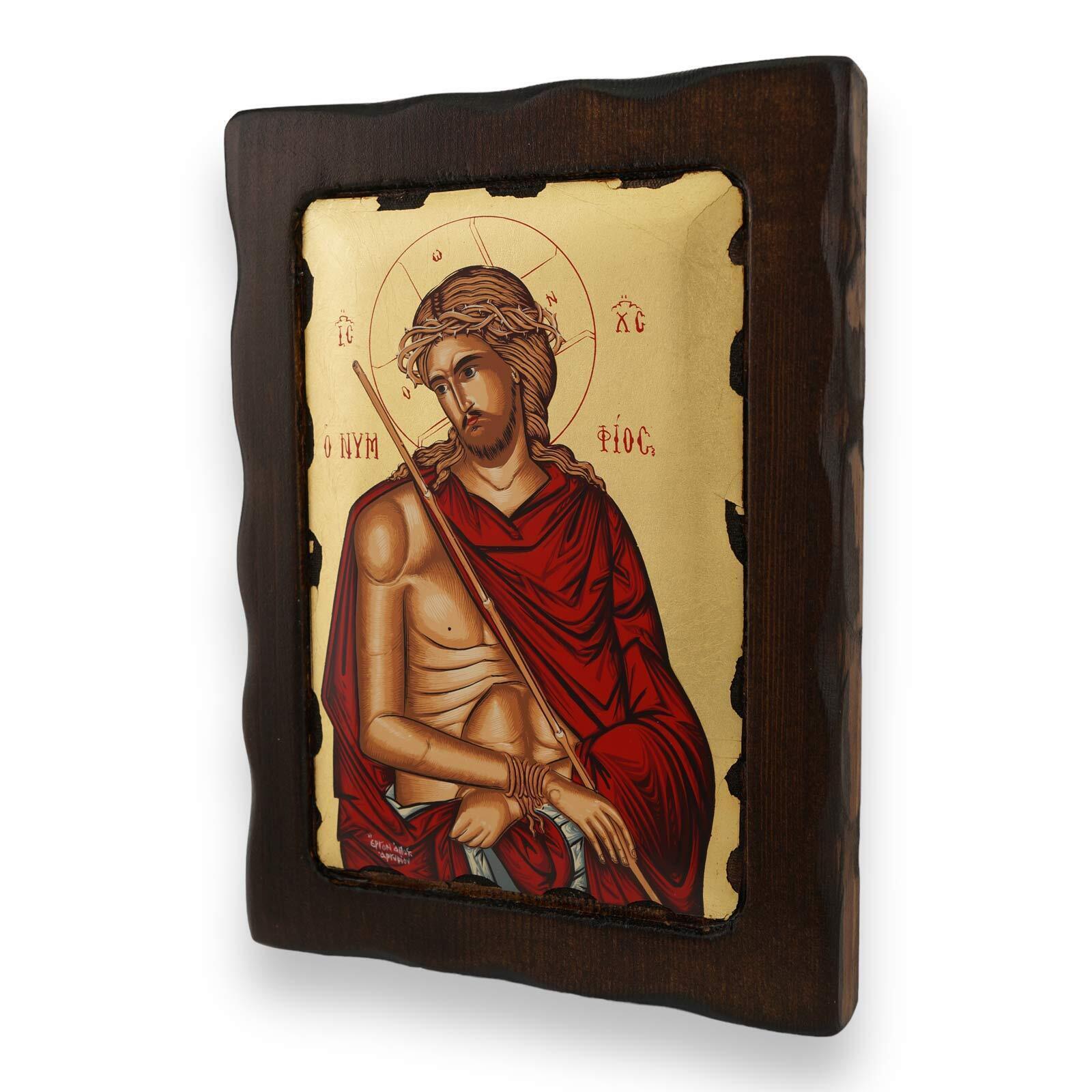 Christ The Bridegroom Icon (O Nymphios) - Handmade Greek Orthodox ...