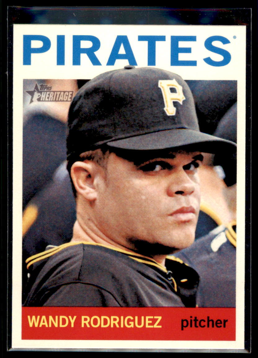 2013 Topps Heritage Wandy Rodriguez #282 Pittsburgh Pirates | eBay